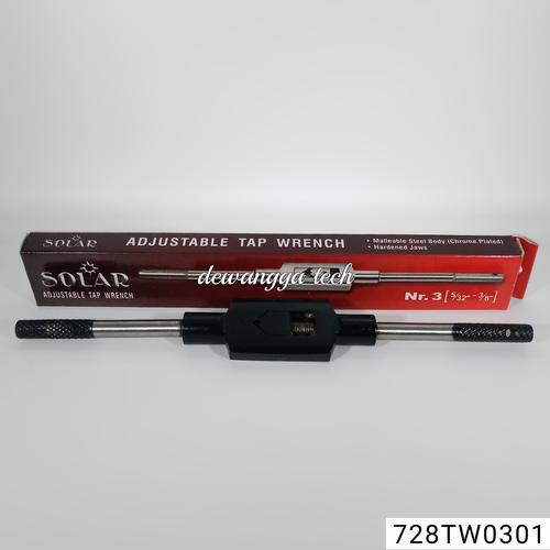 Jual SOLAR tap wrench No.3 Stang tap manual full besi gagang taping ...