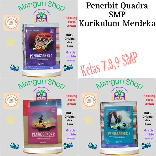 Jual Buku PJOK Penjasorkes Kelas 7,8,9 SMP Kurikulum Merdeka Quadra - Kelas 7 - Jakarta Pusat ...