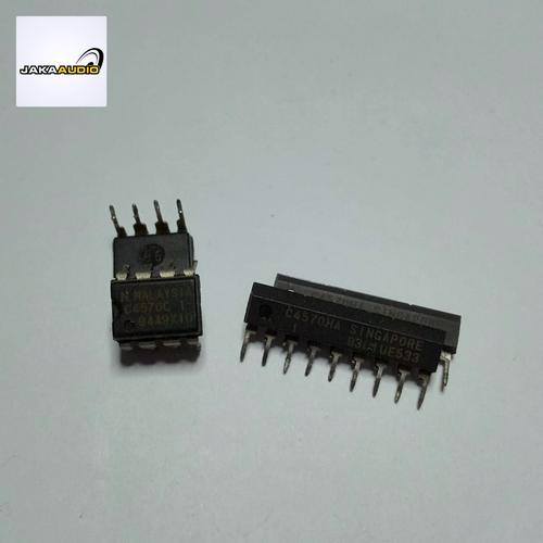 Jual Upc4570 IC C4570c 8 pin dual op amp Original - C4570C - Kota ...