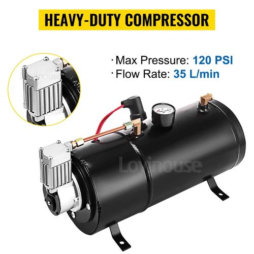 Jual DL Air Compressor Portable 3L Tabung Kompresor Angin Otomatis 12V ...