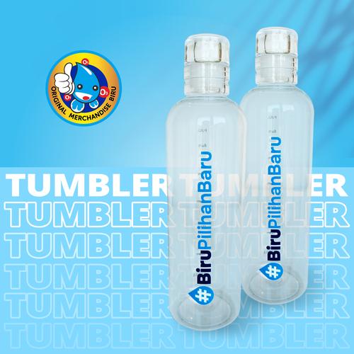 Jual Botol Minum 500ml/Botol Transparan/ Botol Biru Pilihan Baru - Biru ...
