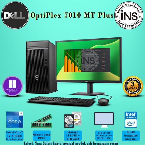 Jual PC DELL OptiPlex 7010 MT PLUS i7-13700 32GB 1TB SSD + 1TB SATA ...