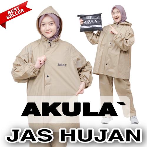 Promo Raincoat AKULA Jas Hujan Pria Wanita Mantel Hujan DEWASA Bahan ...