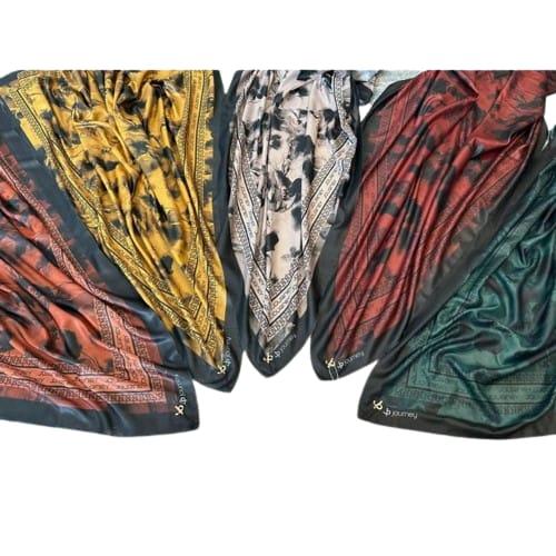 Jual Journey Jilbab Motif NALA SERIES Terbaru Plat Logo JP - NALA GREEN ...