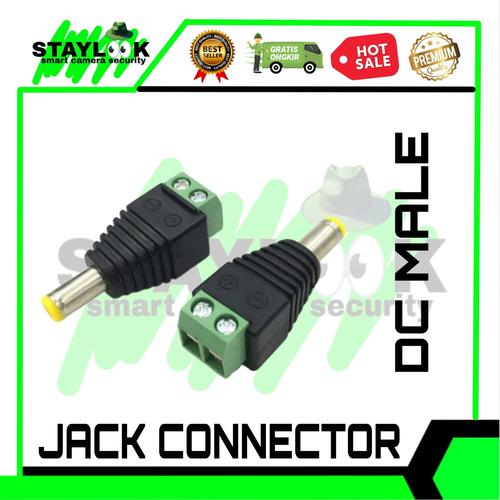 Promo JACK DC MALE / JACK CCTV / KONEKTOR JACK DC MALE - Jakarta Barat ...