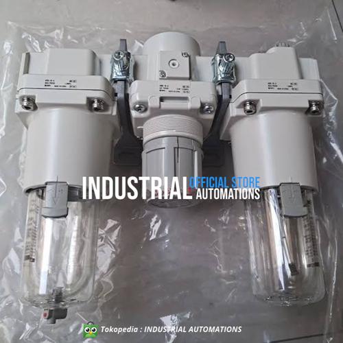 Jual SMC AC60-10G-B (1") Air Combination /Filter Regulator Lubricator ...