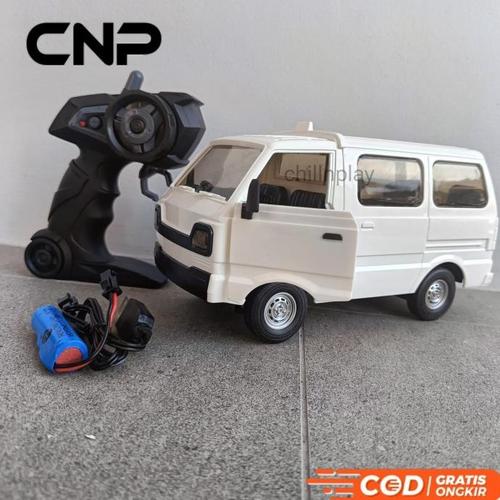 Jual Mobil Remote Control 2.4ghz VAN D12 Cargo Truck RC Car Pickup Box ...