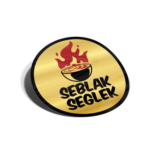 Jual CETAK STICKER BULAT GOLD SILVER PRINT STIKER LABEL PRODUK TERCEPAT ...