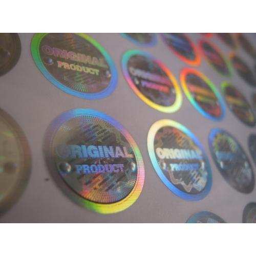 Promo SBH 5-15 Cetak Stiker Logo Hologram Custom Sticker Skincare ...