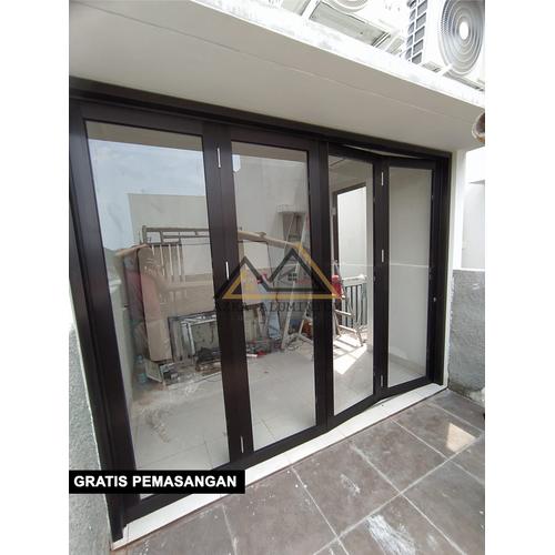 Jual Pintu Lipat Kaca Aluminium | Folding Door Aluminium - Kab. Bekasi ...