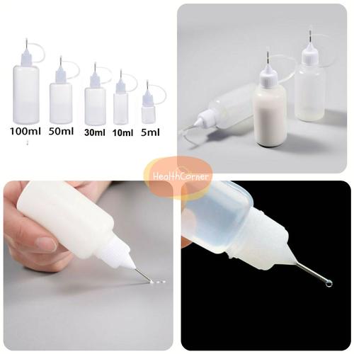 Jual Botol Jarum Mini - Botol Kecap Saos Mini / Squeeze Bottle Drops ...