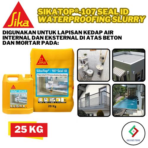 Jual SIKA TOP 107 20 KG + 5KG SIKA TOP 107 SEAL WATERPROOFING SIKA TOP ...