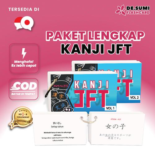 Jual FLASHCARD KANJI JFT BASIC A2 BAHASA JEPANG - VOLUME 2 - Kab. Sukabumi - DE.SUMI FLASHCARD ...