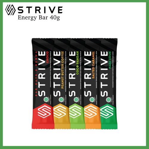 Promo Strive Energy Bar 40g - Suplemen Olahraga BPOM Halal - Cocho ...