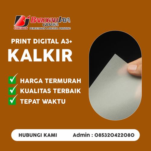 Jual Cetak Kertas Kalkir A3 Full Warna / 1 Warna | Untuk Sablon ...