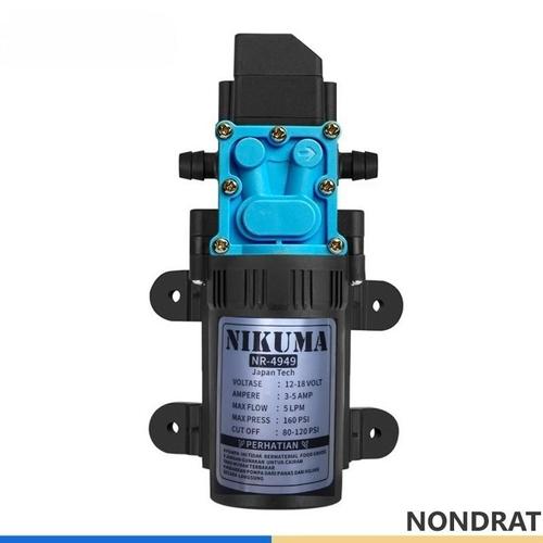 Jual Pompa DC 12V NIKUMA 160psi Tekanan tinggi otomatis cut Off 60W ...