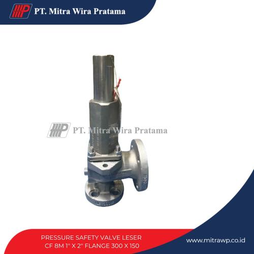 Jual PRESSURE SAFETY VALVE LESER CF 8M 1'' X 2'' FLANGE 300 X 150 ...