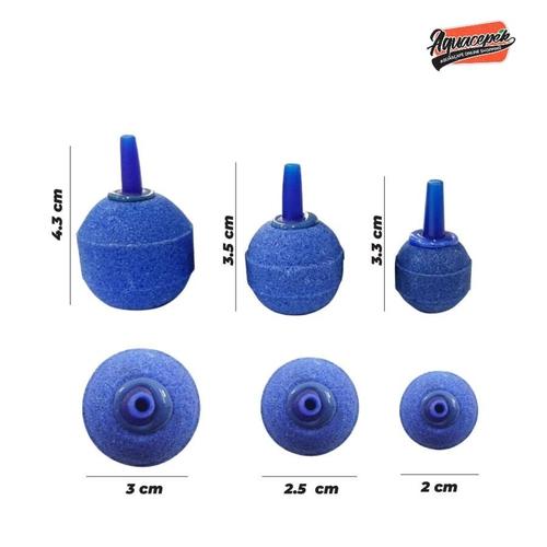Jual AIRSTONE NANO BUBBLE ROUND BATU AERATOR AERASI BASO BIRU AQUARIUM ...