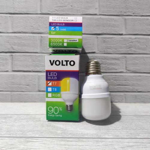 Jual LAMPU LED BULB TRICOLOUR TIGA WARNA 5W TIGA WARNA DALAM 1 BOHLAM ...