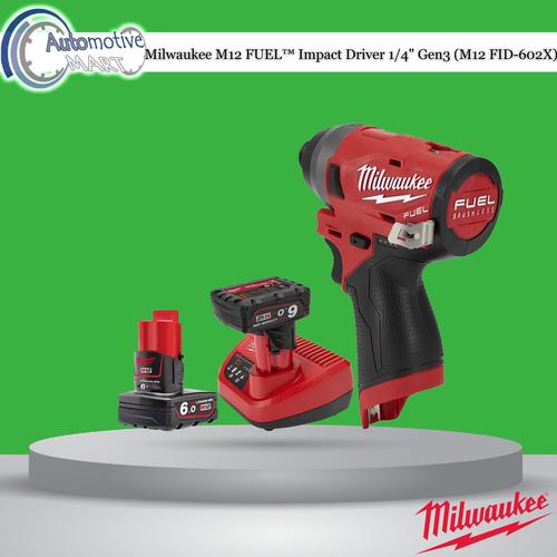 Jual Milwaukee M12 Fuel Hex Impact Driver Cordless 1/4" - Alat Pembuka ...