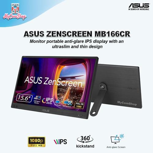 Jual ASUS ZENSCREEN MB166CR PORTABLE MONITOR 15.6-INCH FHD USB TYPE-C ...