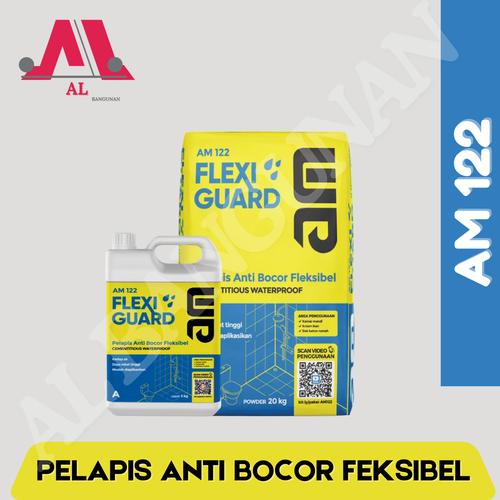 Jual SEMEN PELAPIS ANTI BOCOR AM 122 WATERPROOFING 25 KG SET (2 ...