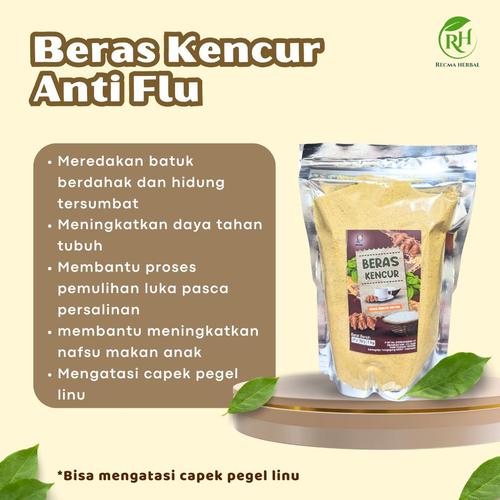 Jual RECMA BERAS KENCUR INSTAN COCOK BUAT BATUK PILEK FLUU BADAN ...