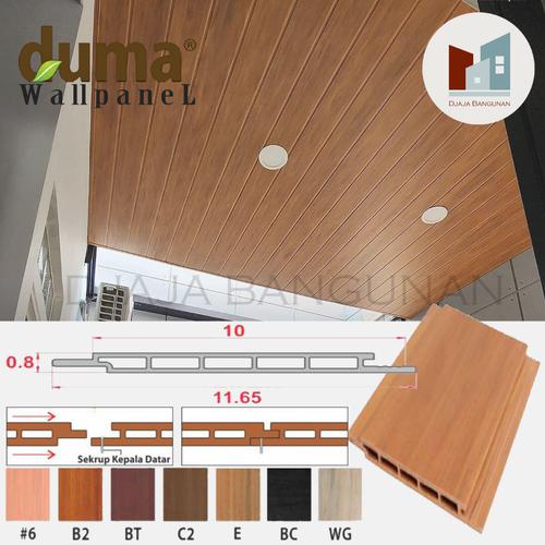 Jual TERBAIK PANEL PLAFON - DUMA WPC MOTIF KAYU ELEGAN MODERN 100 - MTR - modern 100 3m, B2 ...