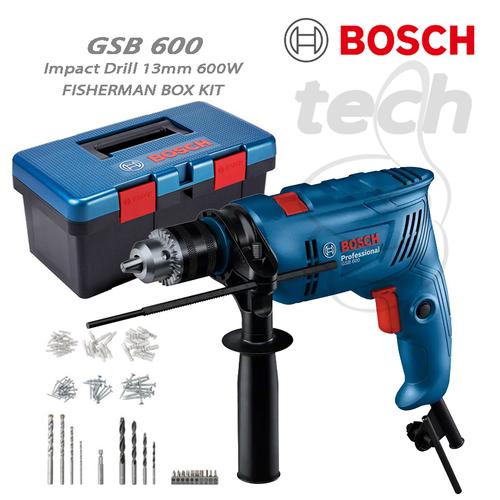 Promo Mesin Bor Tembok Beton Listrik Impact Drill 13mm Bosch GSB 600 ...