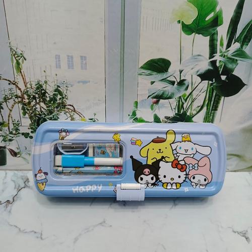 Promo KOTAK PENSIL KALENG ada ISI/PENCIL CASE RANTANG - RANTANG KUROMI ...