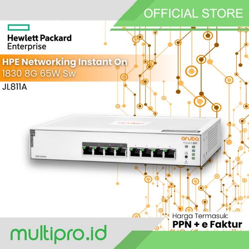 Promo JL811A Aruba Instant On 1830 8G 4p PoE 65W Switch Cicil 0% 3x ...