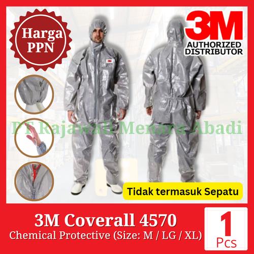 Jual 3M Chemical Protective Coverall 4570 (Varian Size) - XL - Jakarta ...