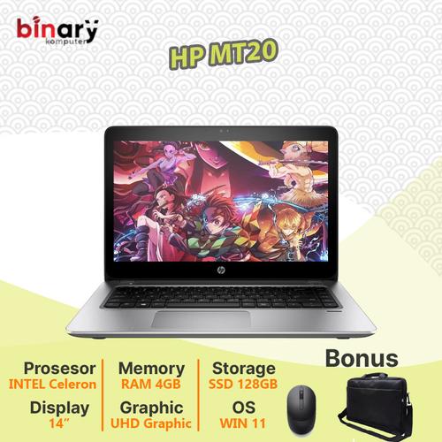 Jual Laptop HP MT210 Intel Celeron RAM 4GB SSD 128GB Windows 11 Bergaransi - Packing Kayu - Kota ...