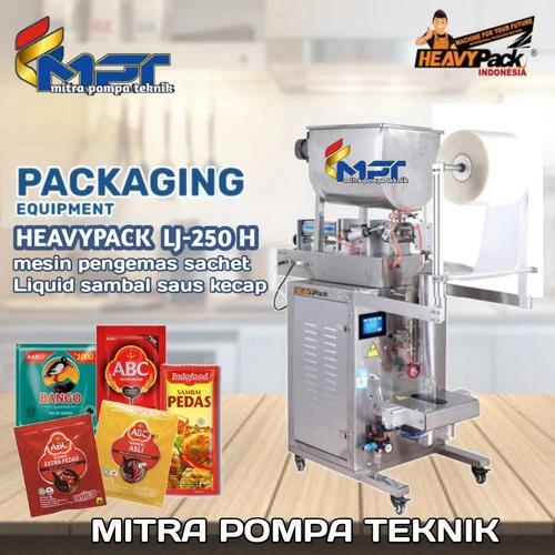 Jual Mesin Pengemas Liquid HEAVYPACK LJ-250H horizontal mesin packing ...