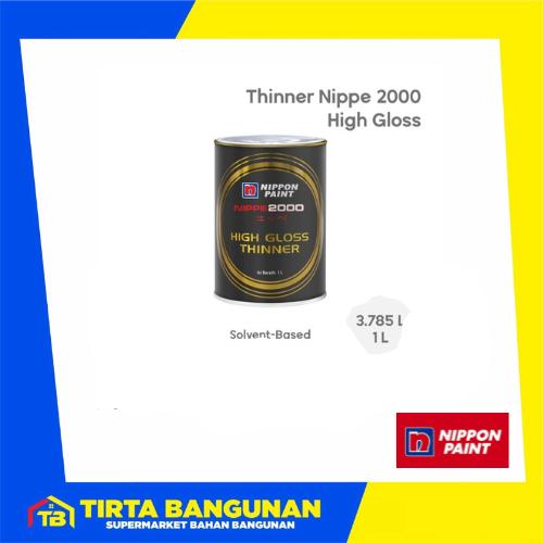 Jual NIPPON THINNER NIPPE 2000 HI-GLOSS 1 LT PENGENCER CAT - Kota Depok - Tirta Bangunan | Tokopedia