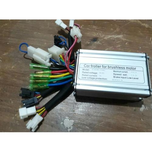 Jual Kontroler sepeda listrik ebike 250watt 36v 15 amp brushless ...
