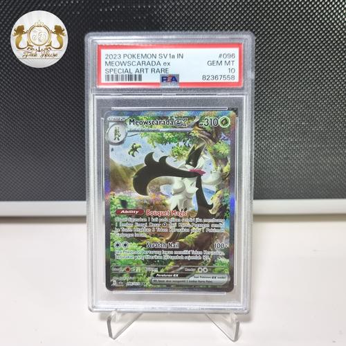 Jual PSA 10 Meowscarada EX 096/073 SAR (Hantaman Triplet sv1a) - Kartu Pokemon TCG Indonesia ...
