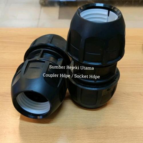 Jual Socket Pipa HDPE Ukuran 3"( 90mm) Coupler Socket / Straight ...