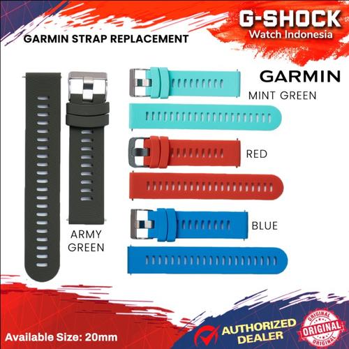 Jual Strap Tali Karet Rubber Jam Garmin Venu 2 SQ Forerunner 55 FR55 ...