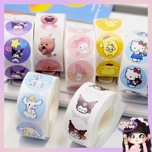 Jual 500 PCS STIKER EDISI BARU LABEL SANRIO THANK YOU KARTUN ESTETIK ...