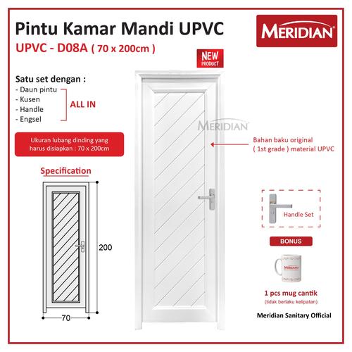Jual Pintu UPVC MERIDIAN UPVC-D08A (70x200cm) - Jakarta Barat ...