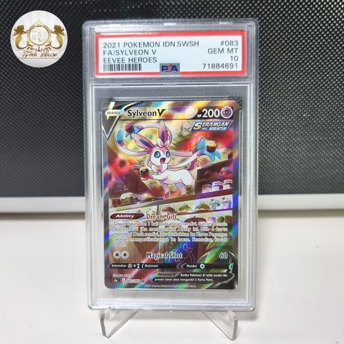 Jual PSA 10 Sylveon V 083/069 SR AA (Para Pahlawan Eevee / Eevee Heroes s6a) - Kartu Pokemon TCG ...