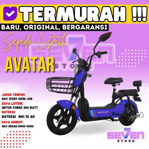 Jual Sepeda Motor Listrik Avatar Exotic By Pacific Exotic - Pink - Kota ...