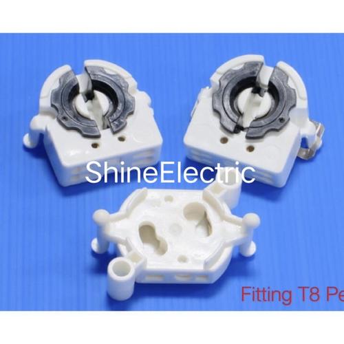 Jual Kaki Fitting TL T8 akustik pendek RM fiting neon - Jakarta Barat ...