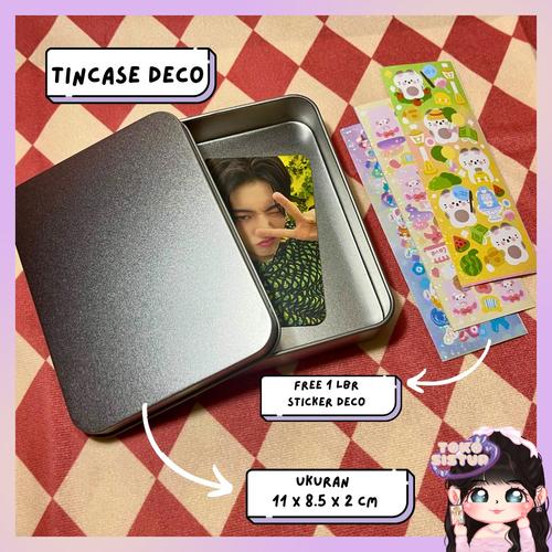 Jual [TS] TIN CASE DECO ODD BUT CUTE KOTAK KALENG TEMPAT PHOTOCARD PC ...