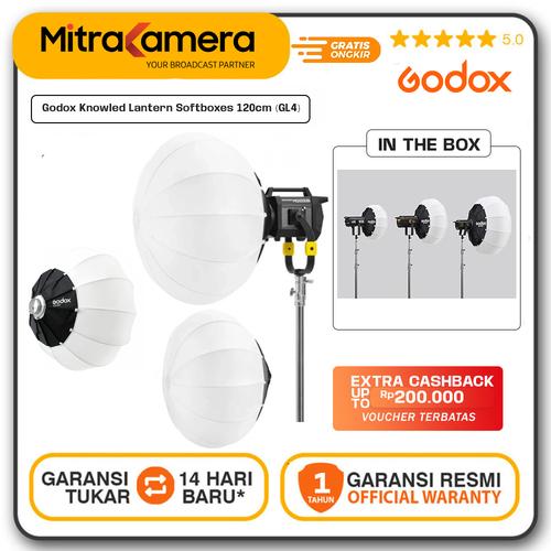 Jual Godox Knowled Lantern Softboxes 120cm (GL4) Resmi - Jakarta Selatan - Mitrakamera | Tokopedia