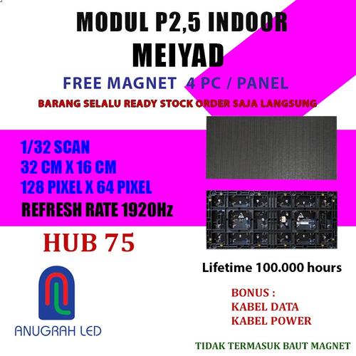 Jual PANEL LED MODULE MODUL P2,5 P2.5 RGB FULL COLOR INDOOR MEIYAD ...