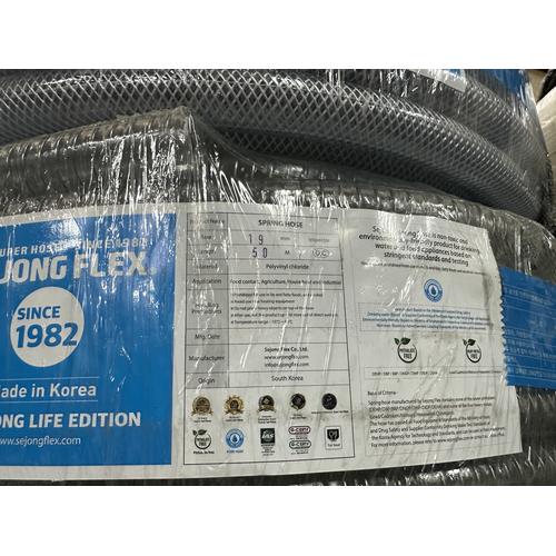 Jual (19mm) ECERAN Sejong flex spring hose FOOD GRADE 3/4" / selang ...