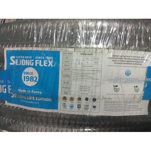 Jual (25mm) ECERAN Sejong flex spring hose FOOD GRADE 1" / selang kawat ...