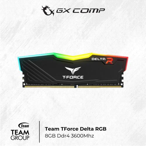 Jual Teamgroup RAM Memory Delta Tforce RGB 8GB PC 3600 DDR4 Single ...